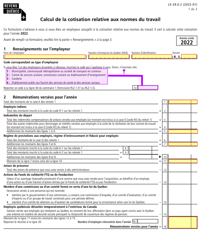 Section: Chapitre 3 - Le contrat individuel de travail et la Loi sur les normes du travail ...